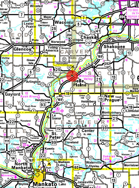 Guide to Belle Plaine Minnesota