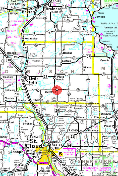 Guide to Buckman Minnesota