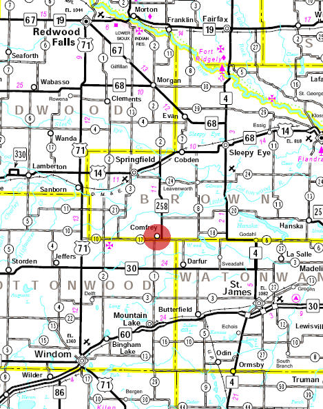 Guide to Comfrey Minnesota