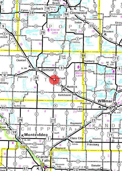 Guide to De Graff Minnesota