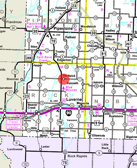 Guide to Hardwick Minnesota