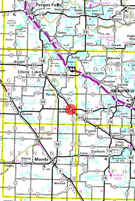 Guide to Hoffman Minnesota