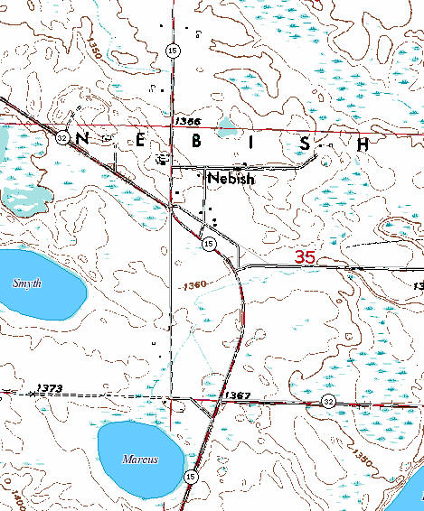 Guide to Nebish Minnesota