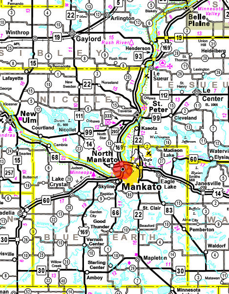 Minnesota State Mankato Campus Map - United States Map