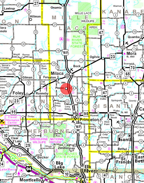 Guide to Pease Minnesota