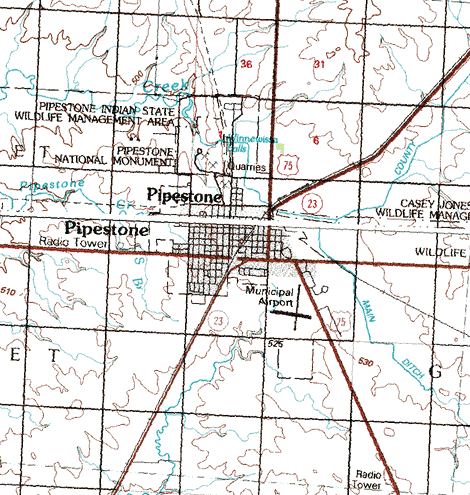 Guide to Pipestone Minnesota