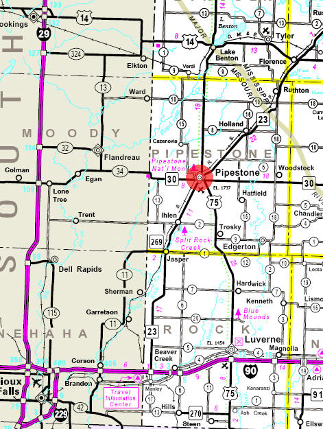 Guide to Pipestone Minnesota