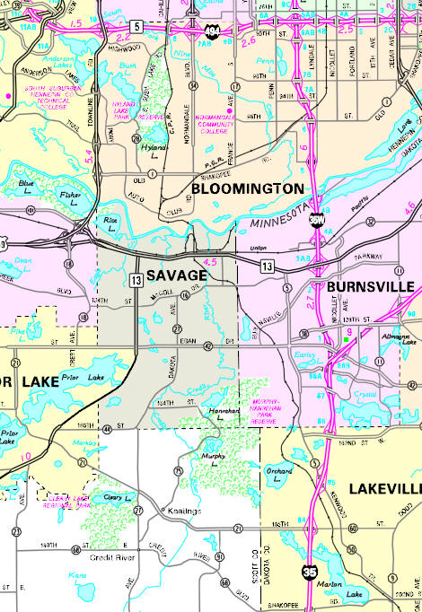 Guide to Savage Minnesota